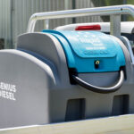 200L Diesel Tank - Genius 2.0 Portable Diesel Pod with Pump Cover for ...