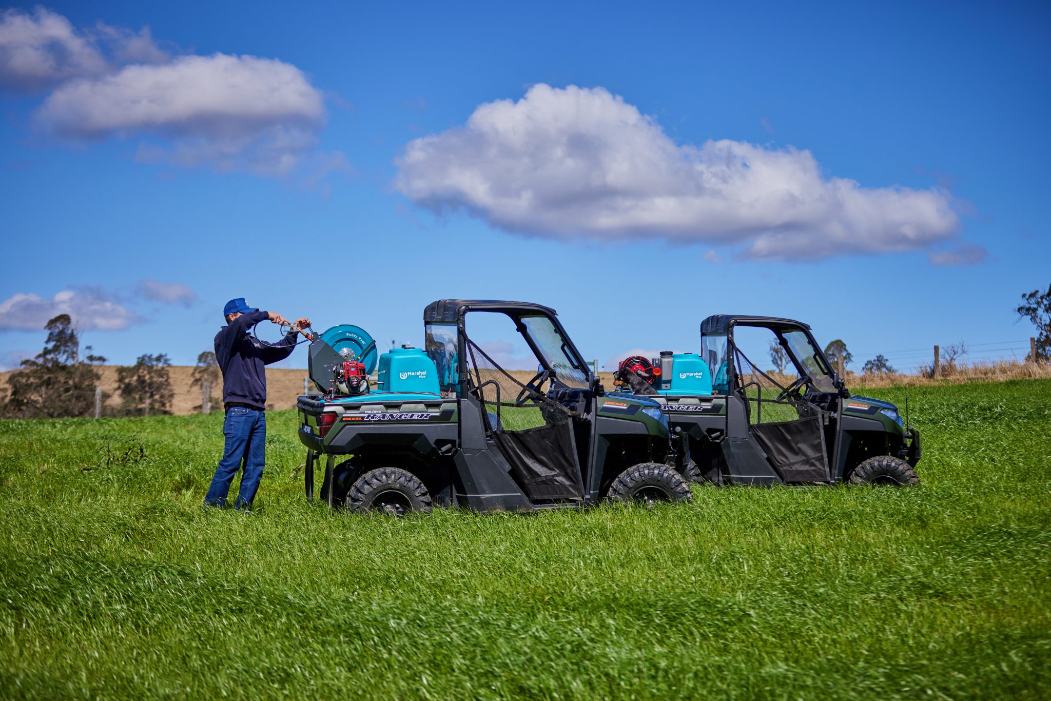 Buddy Smart Auto Reel 150m | Rapid Spray