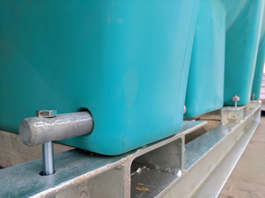 Cartage Tanks | 3000L Active Water Cartage Tank | Rapid Spray
