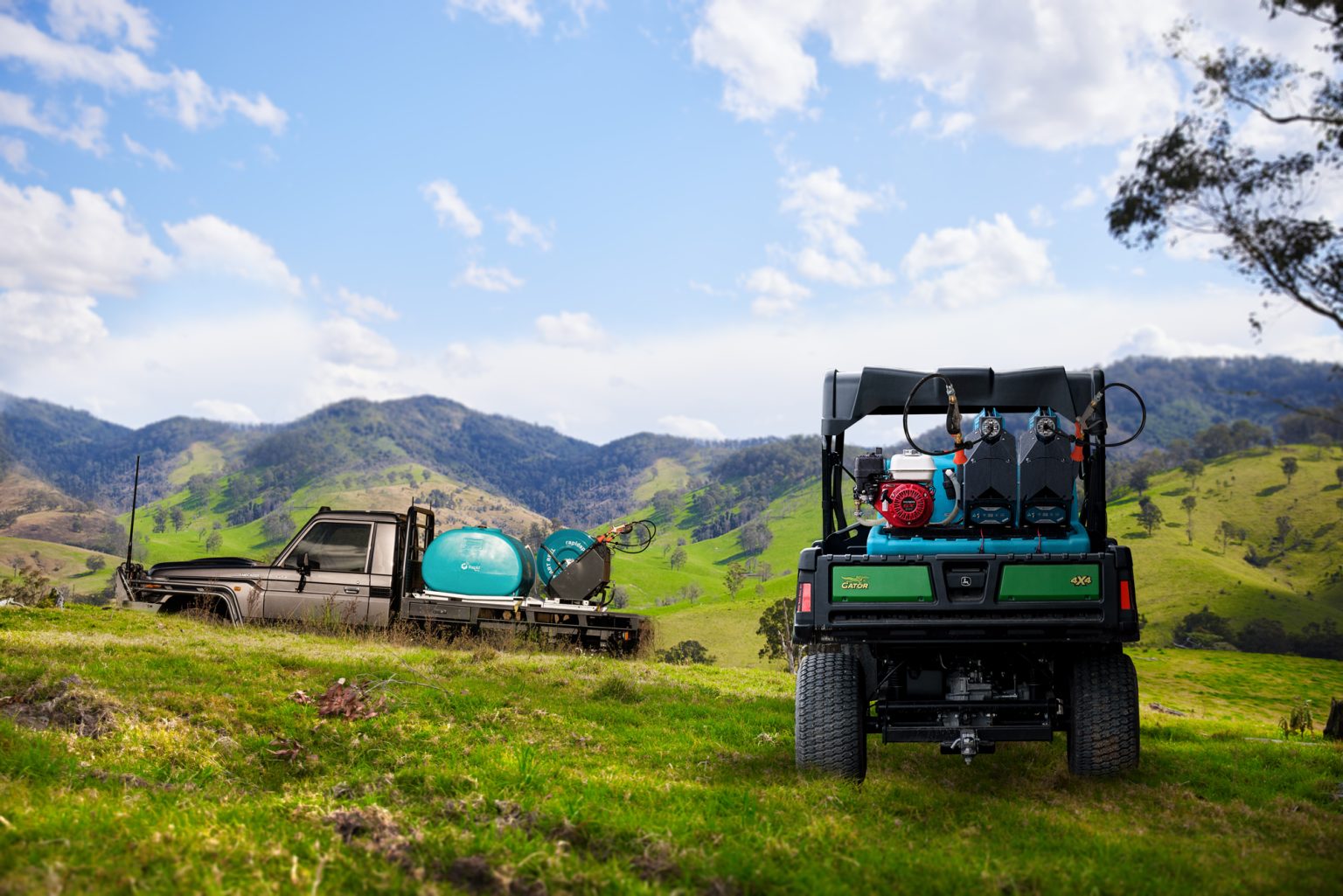 325L Marshal Pro | 100m Twin Buddy Auto Reels - Rapid Spray