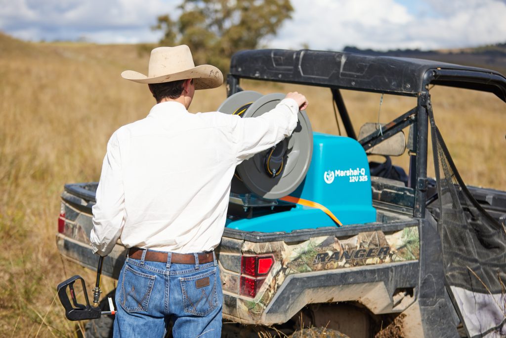 325L Marshal-Q UTV Compact Sprayer | Poly Hose Reel for Sale - Rapid Spray