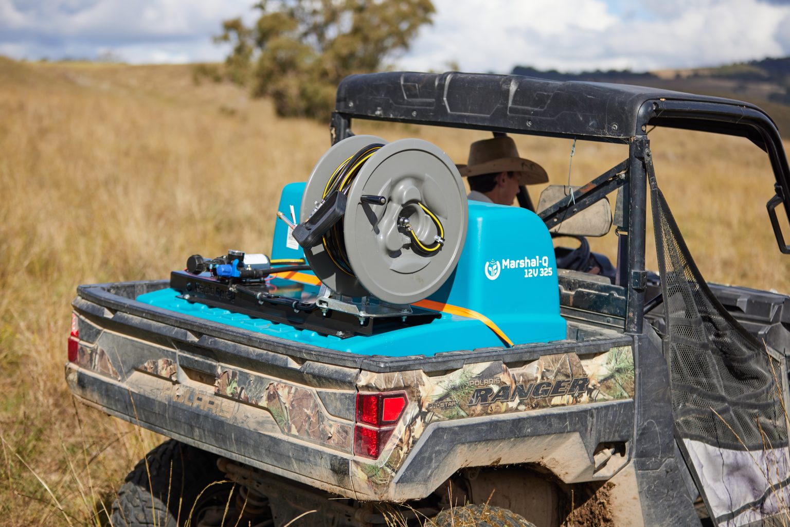325L Marshal-Q UTV Compact Sprayer | Poly Hose Reel for Sale - Rapid Spray