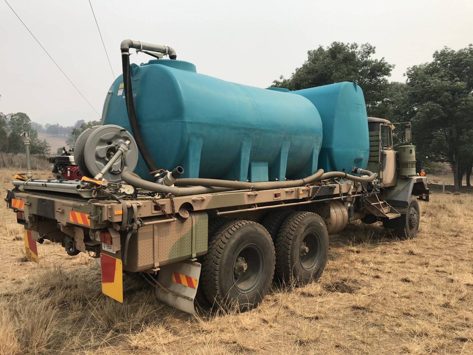 Cartage Tanks | 1000L Active Water Cartage Tank | Rapid Spray