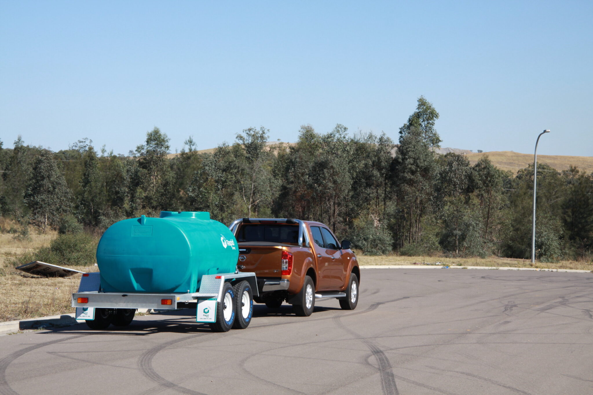 Cartage Tanks | 4400L Active Water Cartage Tank | Rapid Spray