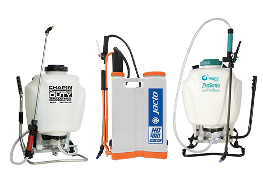 Hand & Backpack Sprayers | Portable Weed & Garden Sprayers | Rapid Spray