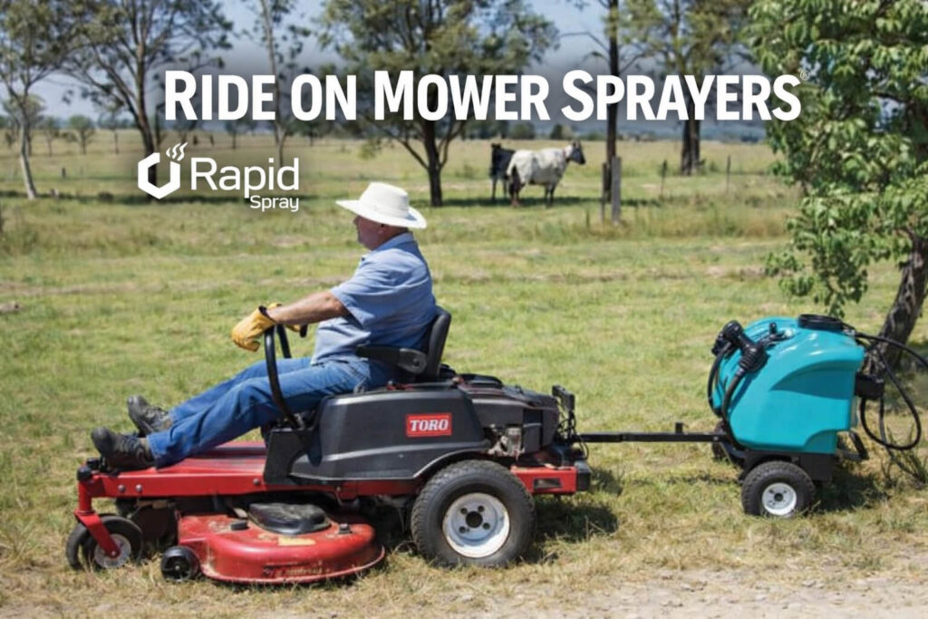 Ride On Mower Sprayers: The Ultimate Guide - Rapid Spray
